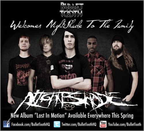 Alter The Press!: Bullet Tooth Records Sign NightShade