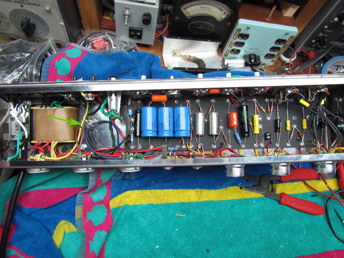 Chassis Wiring is Complete on the 5F4, 5E5, 5E7 Tweed Clone! Crawls ...