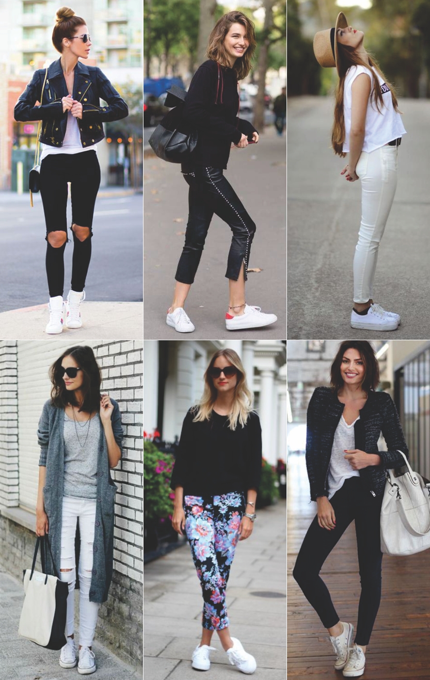 Amigas da vaidade: INSPIRAÇÕES DE LOOK COM TÊNIS