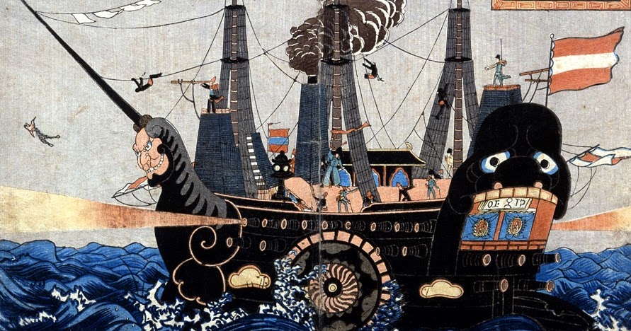 Perry Expedition and the Opening of Japan (Part 5): First Arrival of ...