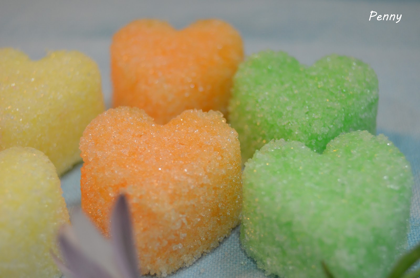 El Rincón de la Mariposa: Azucarillos de Colores