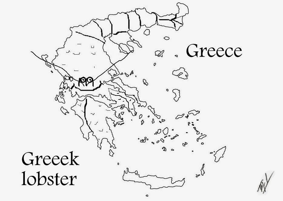 Funny maps: Funny maps of Greece