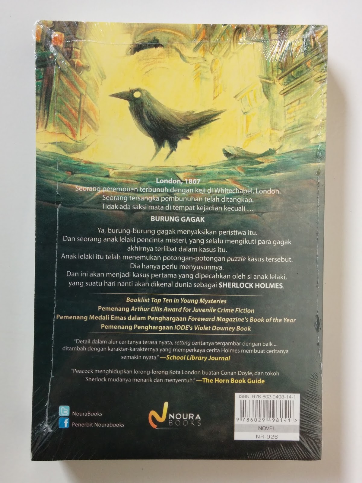 The Boy Sherlock Holmes: Eye of The Crow | Aksiku Toko Buku Bekas Online