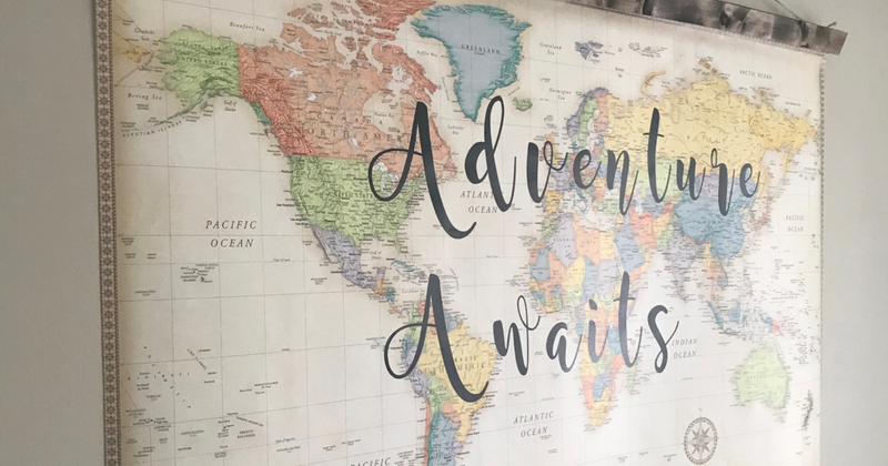 How to Make Custom Map Art | R&R at home