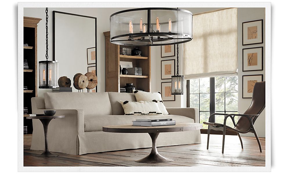 Dressed Up, Buttoned Down.: Inspiration: Restoration Hardware Redux