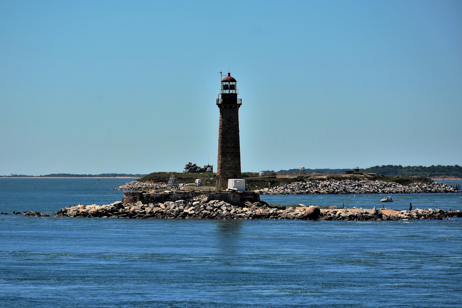 WC-LIGHTHOUSES: LITTLE GULL ISLAND LIGHTHOUSE-NEW YORK