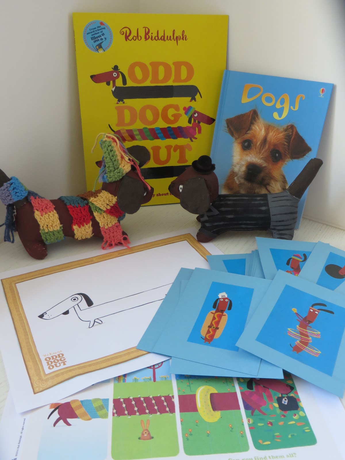 Space On The Bookshelf: Story Sack – Odd Dog Out by Rob Biddulph