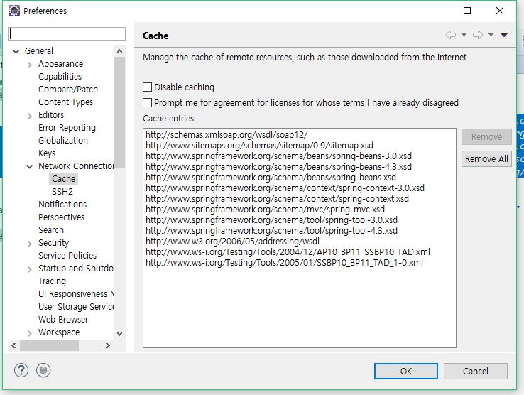 이클립스 xml Referenced file contains errors 에러