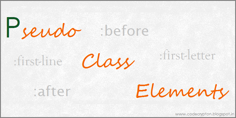 Code Crypton Basic Pseudo Elements In Css