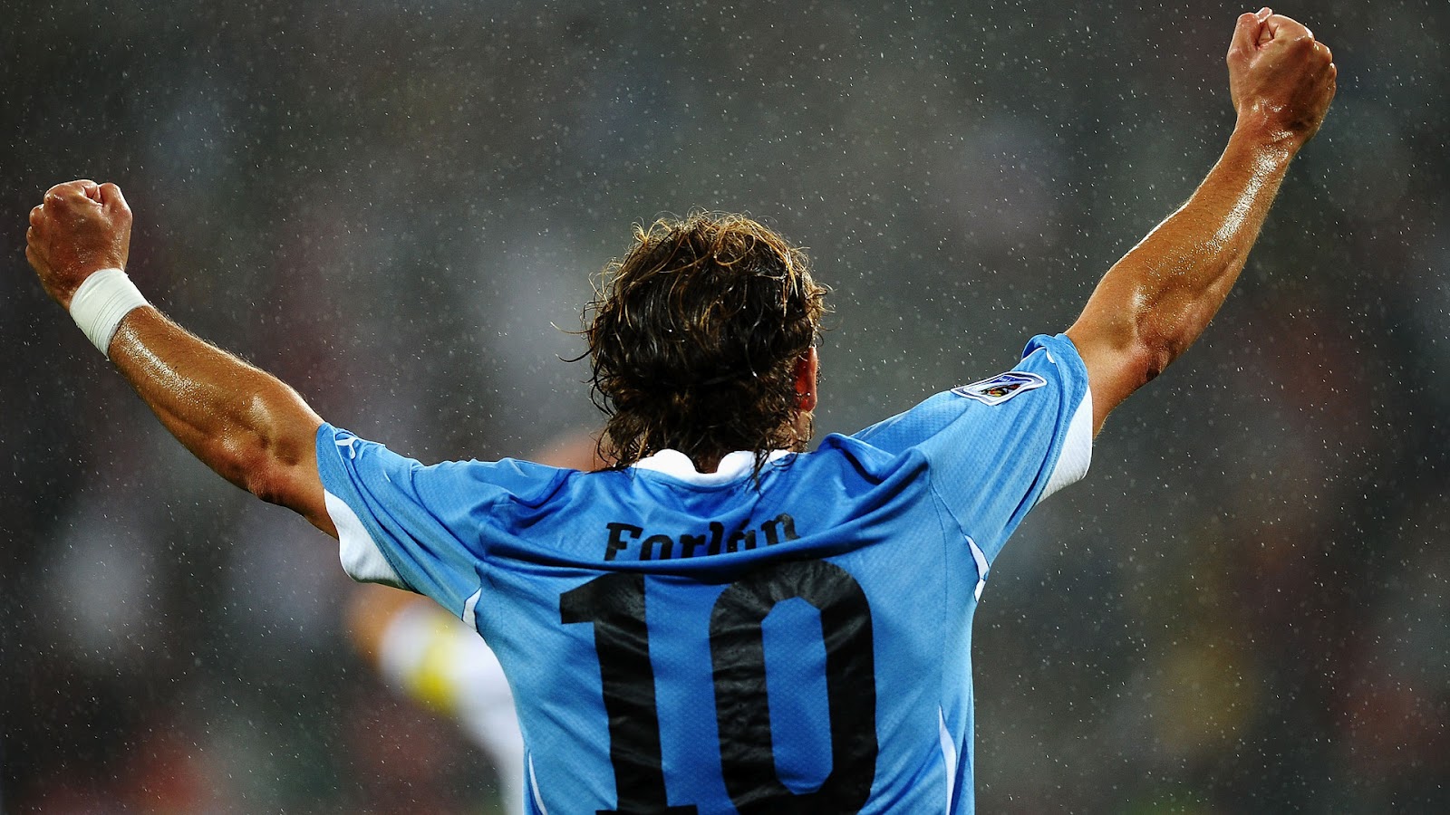 Diego Forlan 10 Uruguay Wallpaper | Football Wallpapers HD
