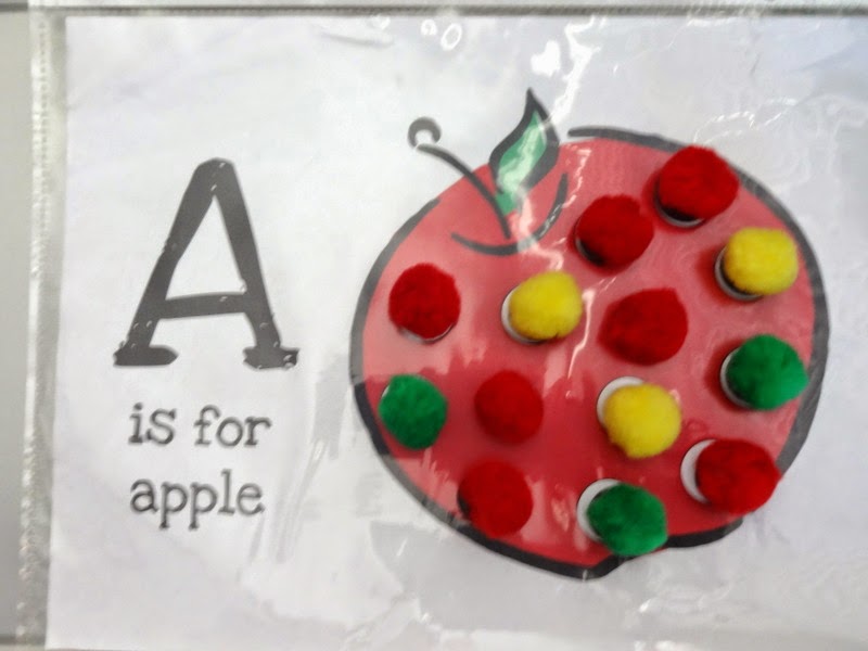 Mom's Tot School: A is for Apples!