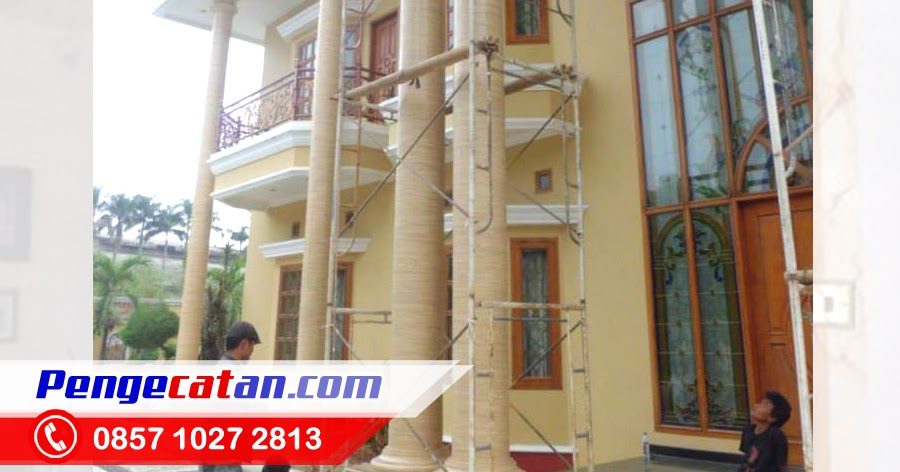 Harga Cat Motif Marmer, Cat Pilar Motif Marmer | Jasa Cat Dinding Motif