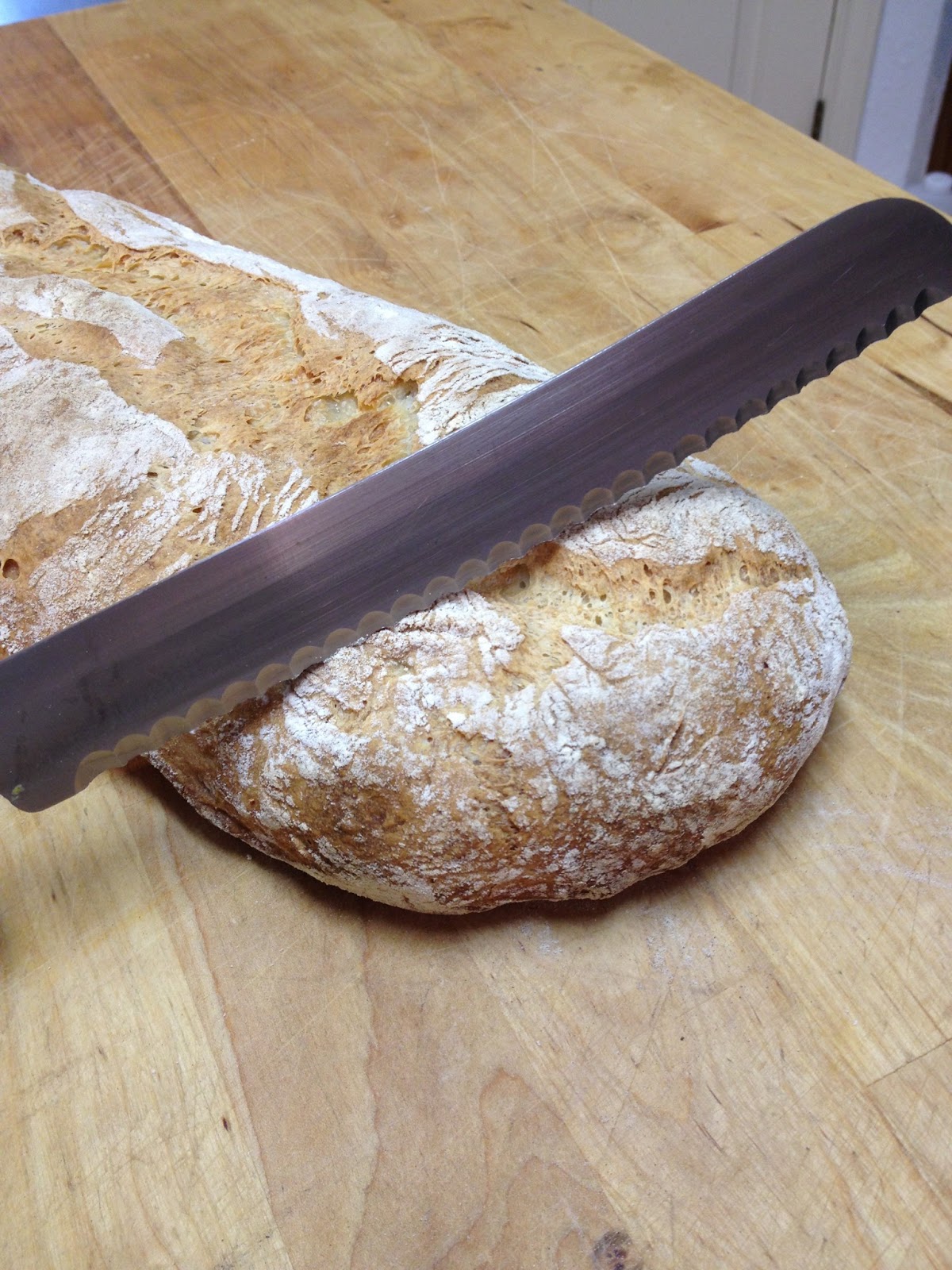 Tracy Cooks in Austin: Single Italian Crusty Loaf