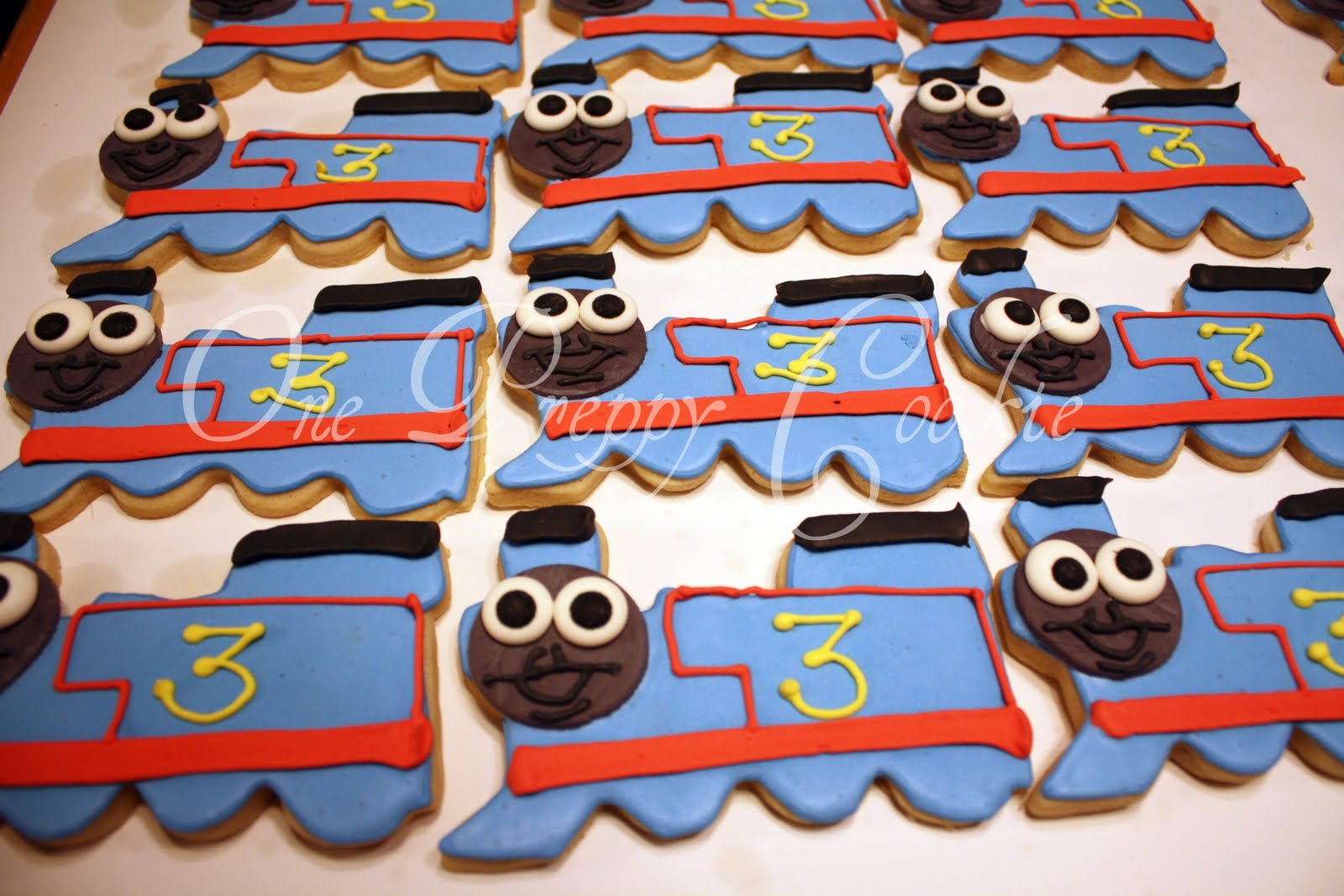 One Preppy Cookie: Thomas the Train