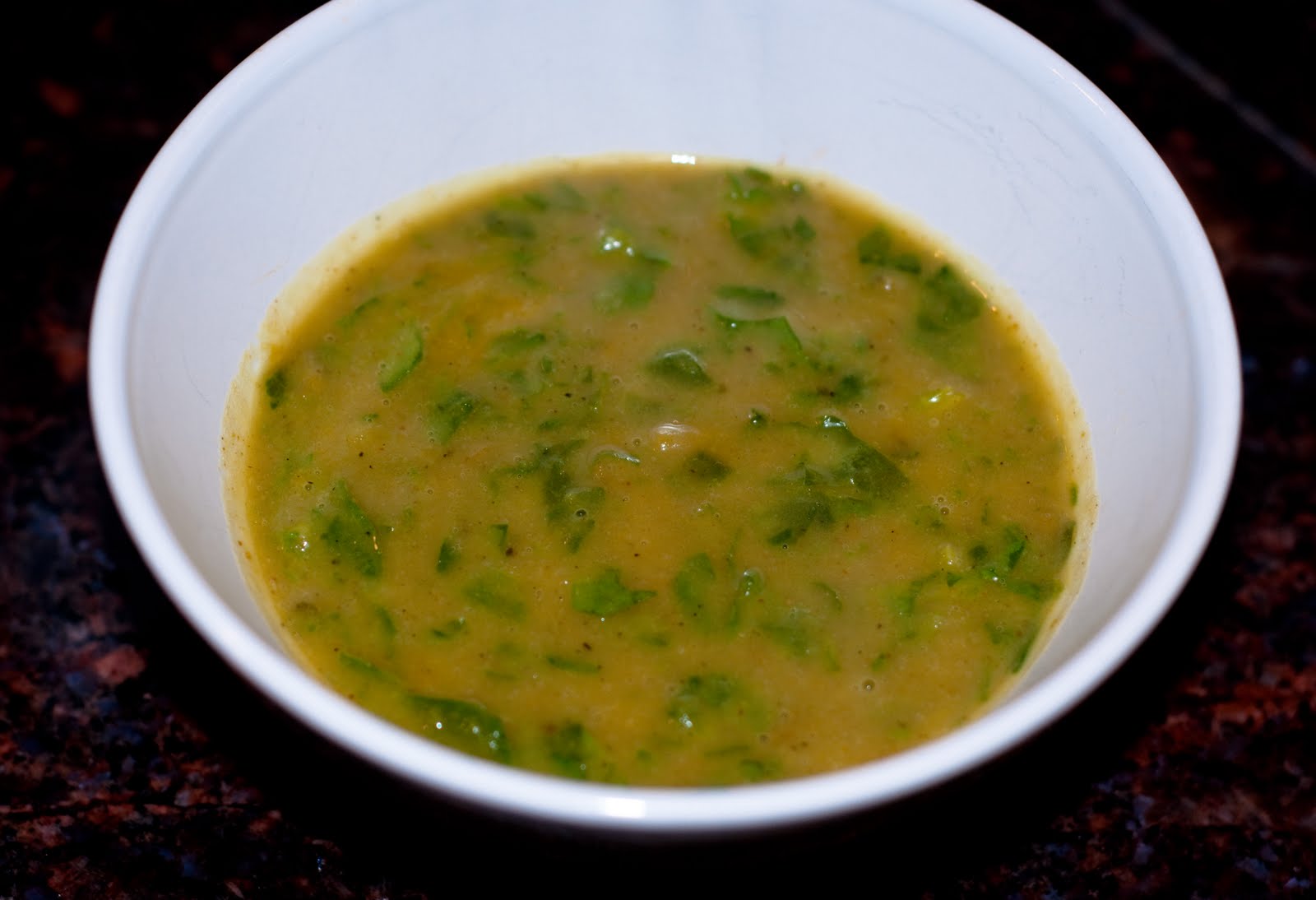with only a spark...: Saag Aloo Soup (Curried Potato and Spinach Soup ...