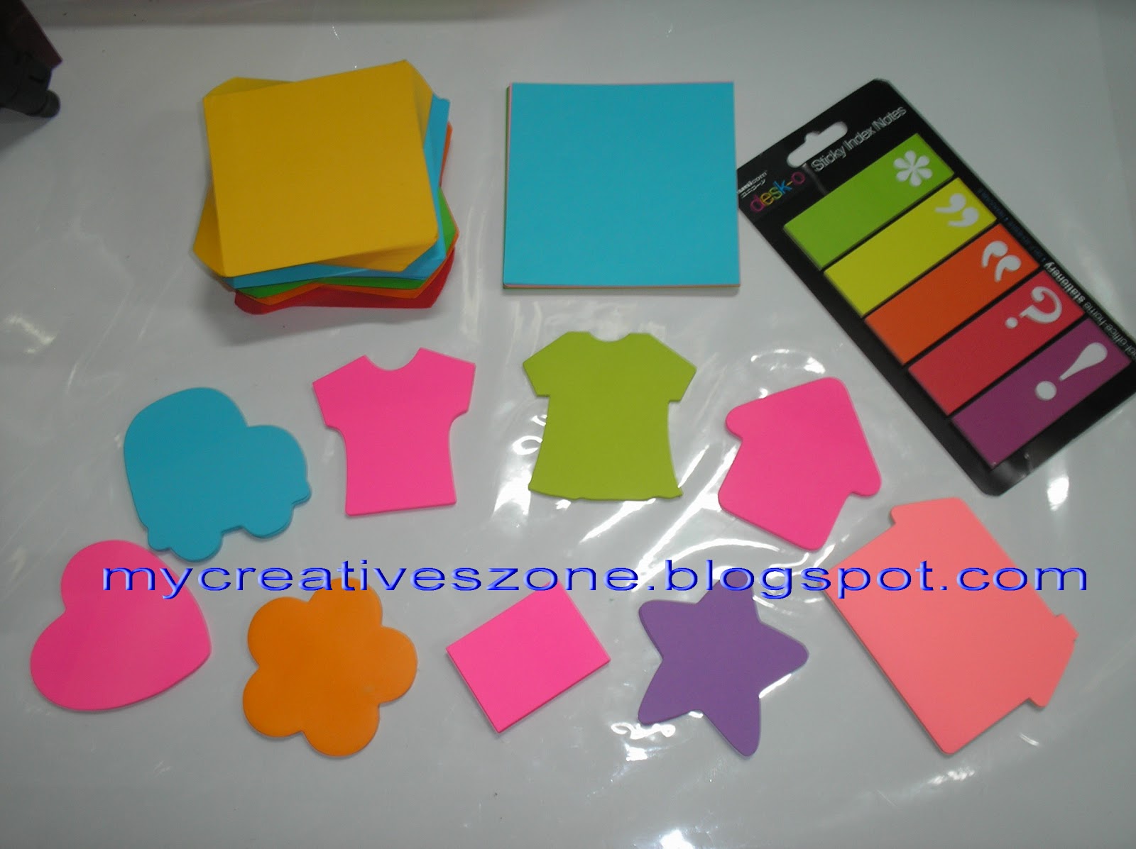 my creatives zone - paper craft: Sticky Notes Craft