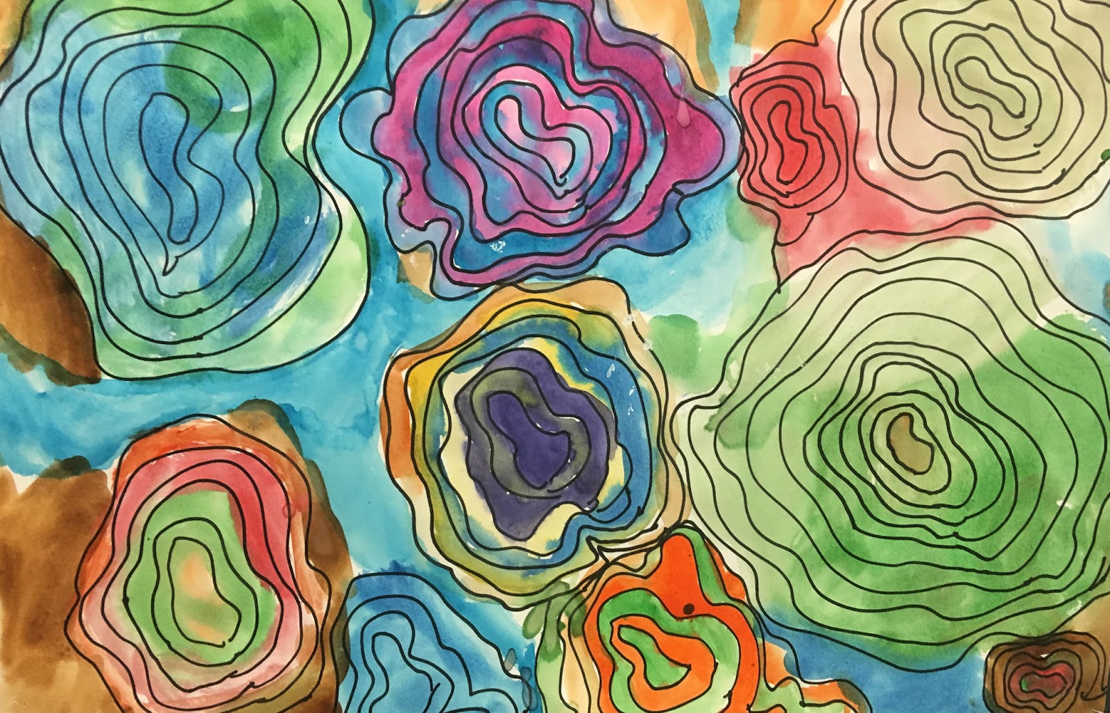 Art Room Blog: 4th Grade STEAM Lesson Creating Topography Maps...