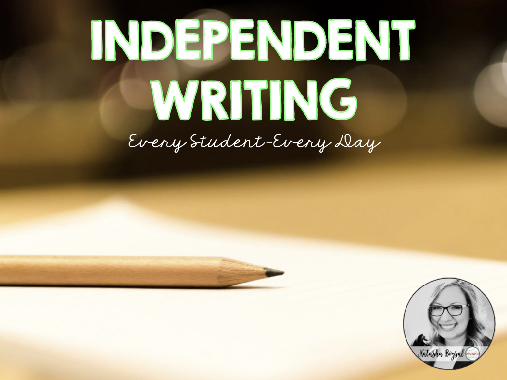 The Resource Teacher: Independent Writing Ideas