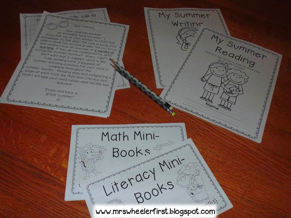 Mrs. Wheeler's First Grade Tidbits: 5 for Friday 5.22.15