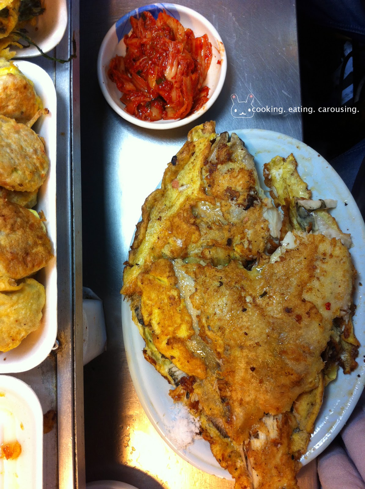 cooking. eating. carousing.