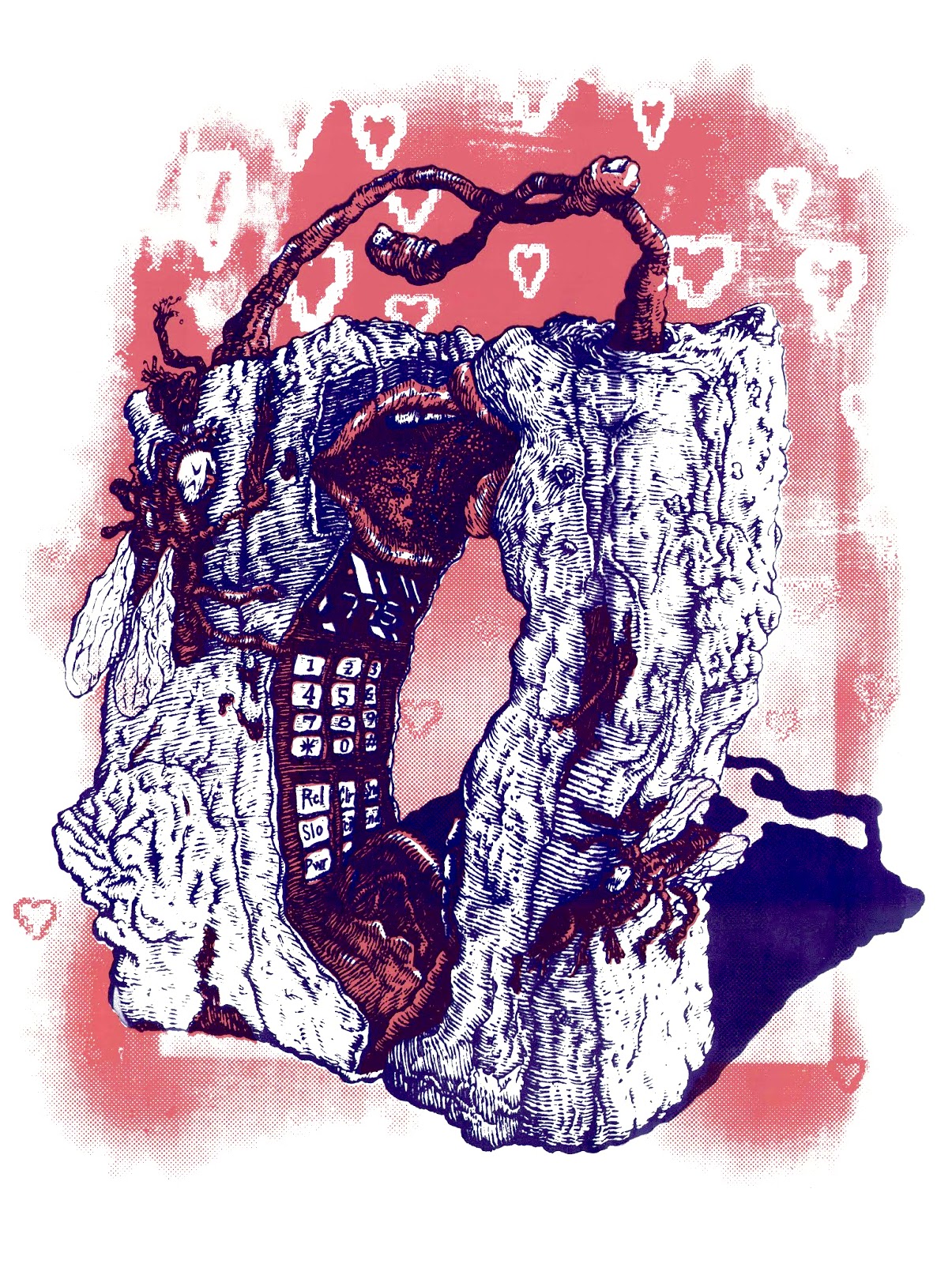 INSIDE THE ROCK POSTER FRAME BLOG: Nathaniel Benjamin Long Distance Art ...