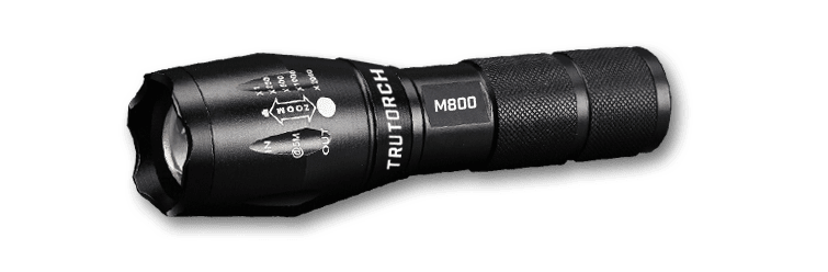 Trutorch m800 Tactical Flashlight Review