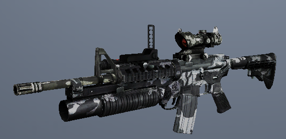 Mikemods: USMC M4 Reskinned