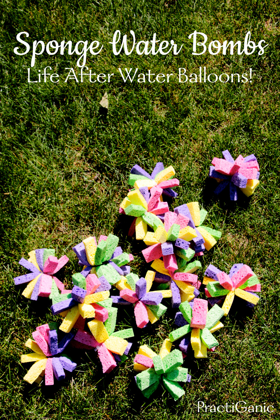 Sponge Water Bombs: Just Say, 'NO' to Water Balloons! | PractiGanic ...