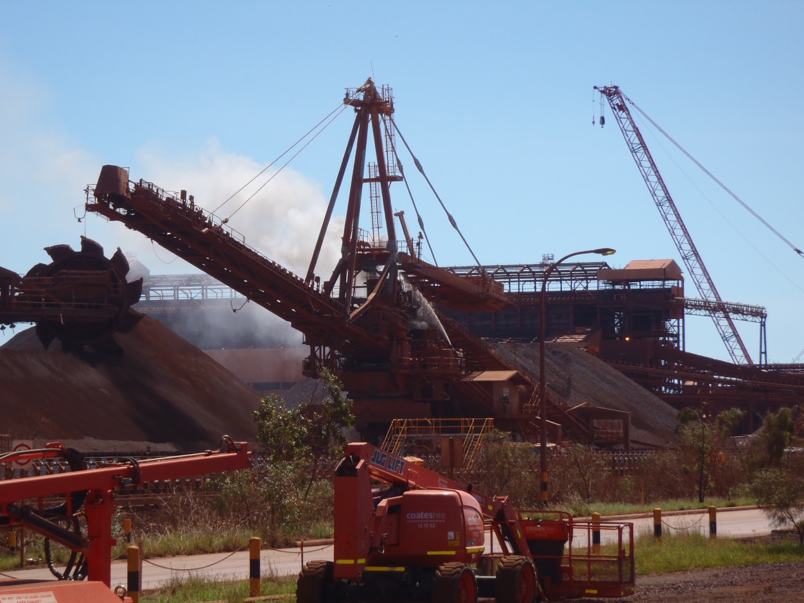 Mining Mayhem: Stacker Fire