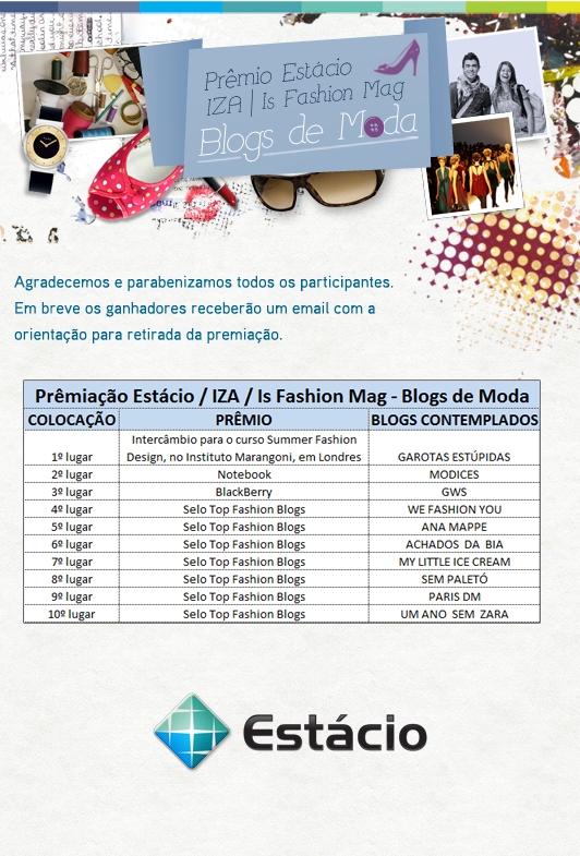 Blog do Instituto Zuzu Angel: Os 10 melhores Blogs de Moda do Brasil!