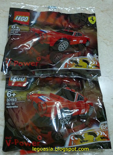 Lego Asia: Shell Lego Toy Ferrari Cars - 30193 250 GT Berlinetta Review