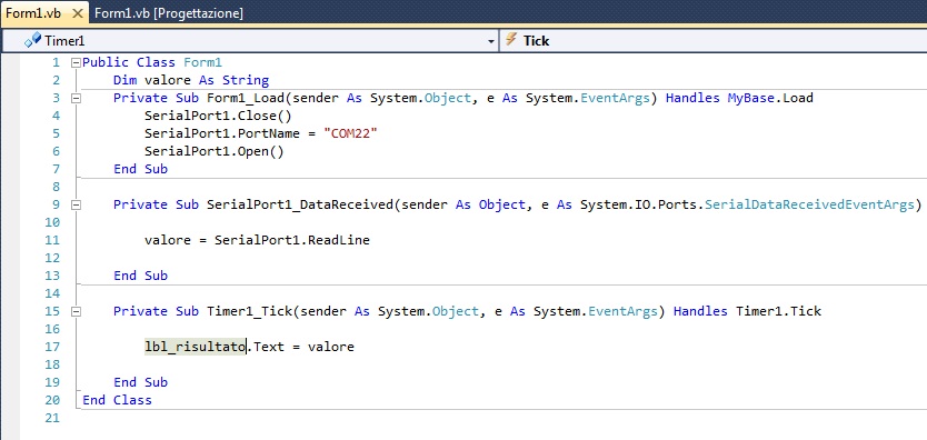 Progetti Con Arduino Arduino E Visual Basic