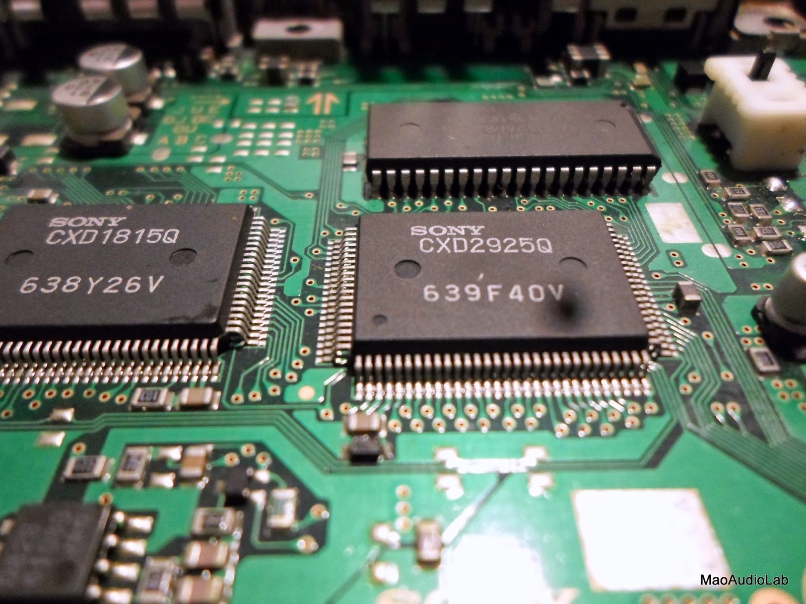 Mao Audiophile Modifications: PlayStation PS1 ... a giant killer CD ...