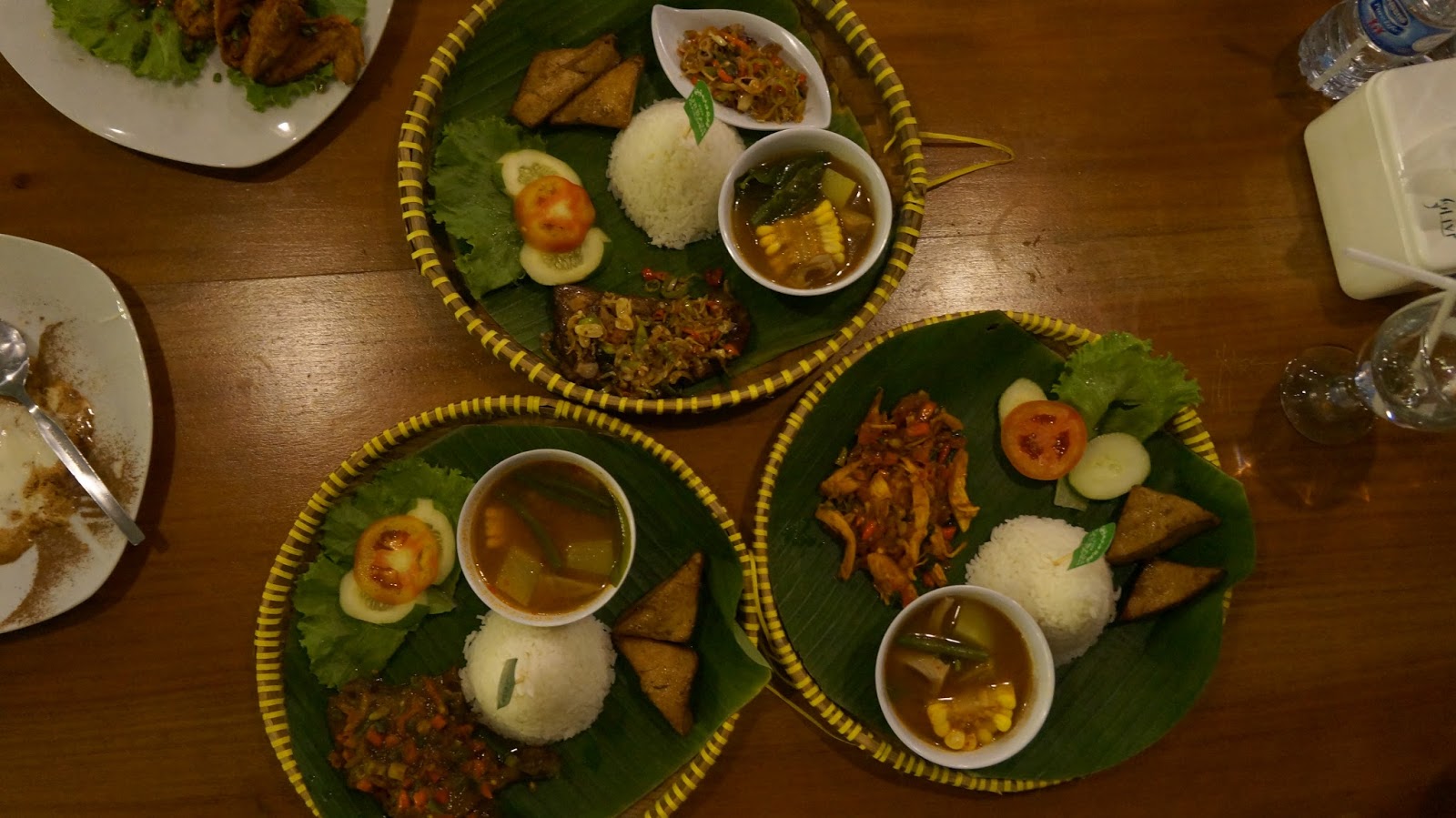 Tumpeng Mini Rasa Bali di Urban Garden