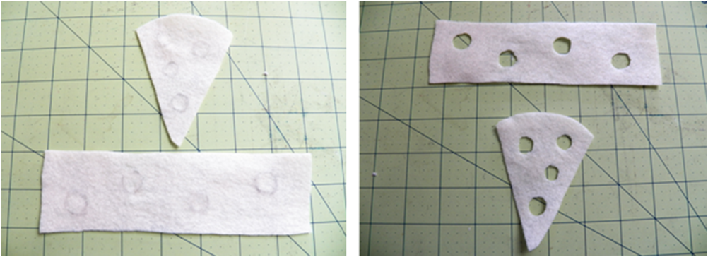 Art Threads: Monday Project - Felt Cheese