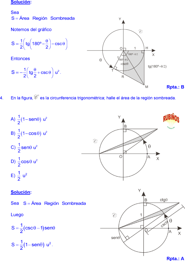 LINEA TANGENTE SECANTE COTANGENTE Y COSECANTE EN LA CIRCUNFERENCIA ...