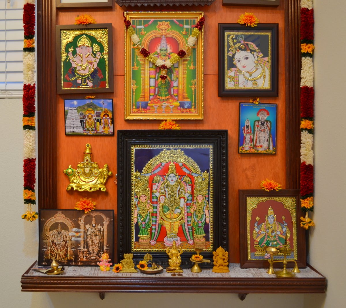 Decorated Pooja Mandap | Visual taste