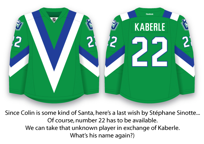 Shirt of a Canuck: Finally, Some more Flying Vs