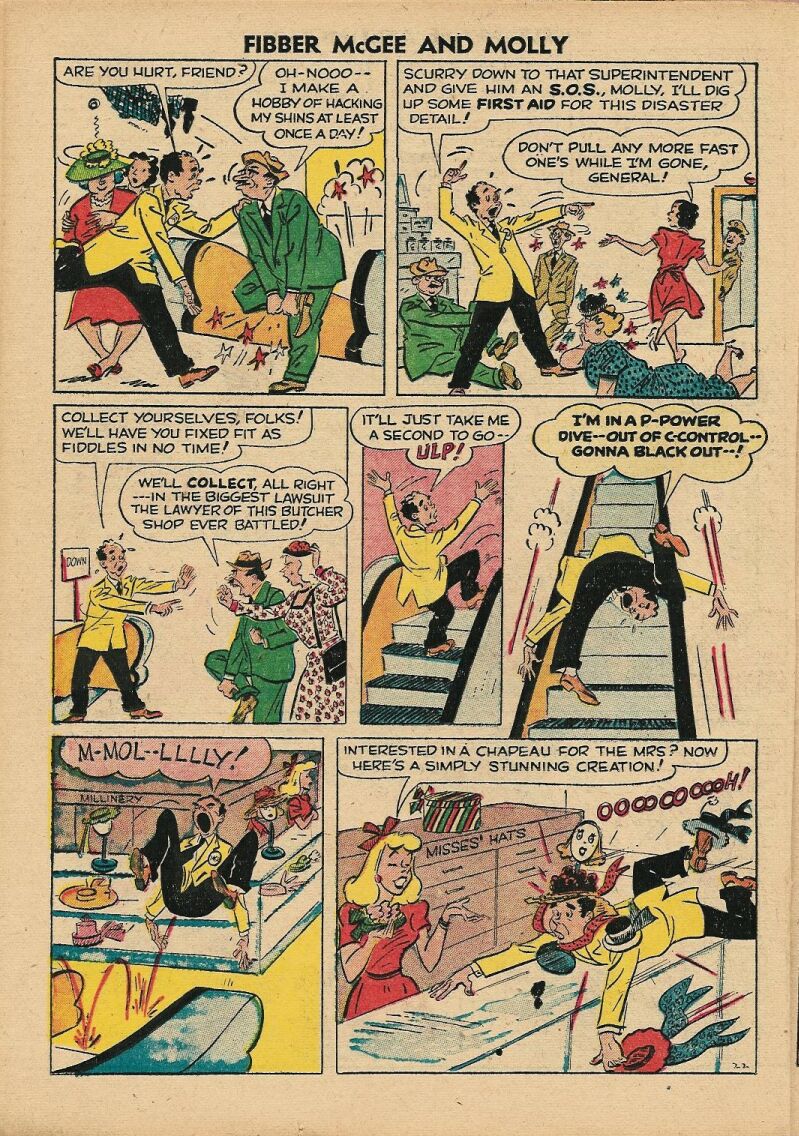 BOOKSTEVE'S LIBRARY: Fibber McGee and Molly Comics-1949