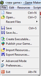 PRiMa_Ponk's Blog: Menu-menu dalam game maker