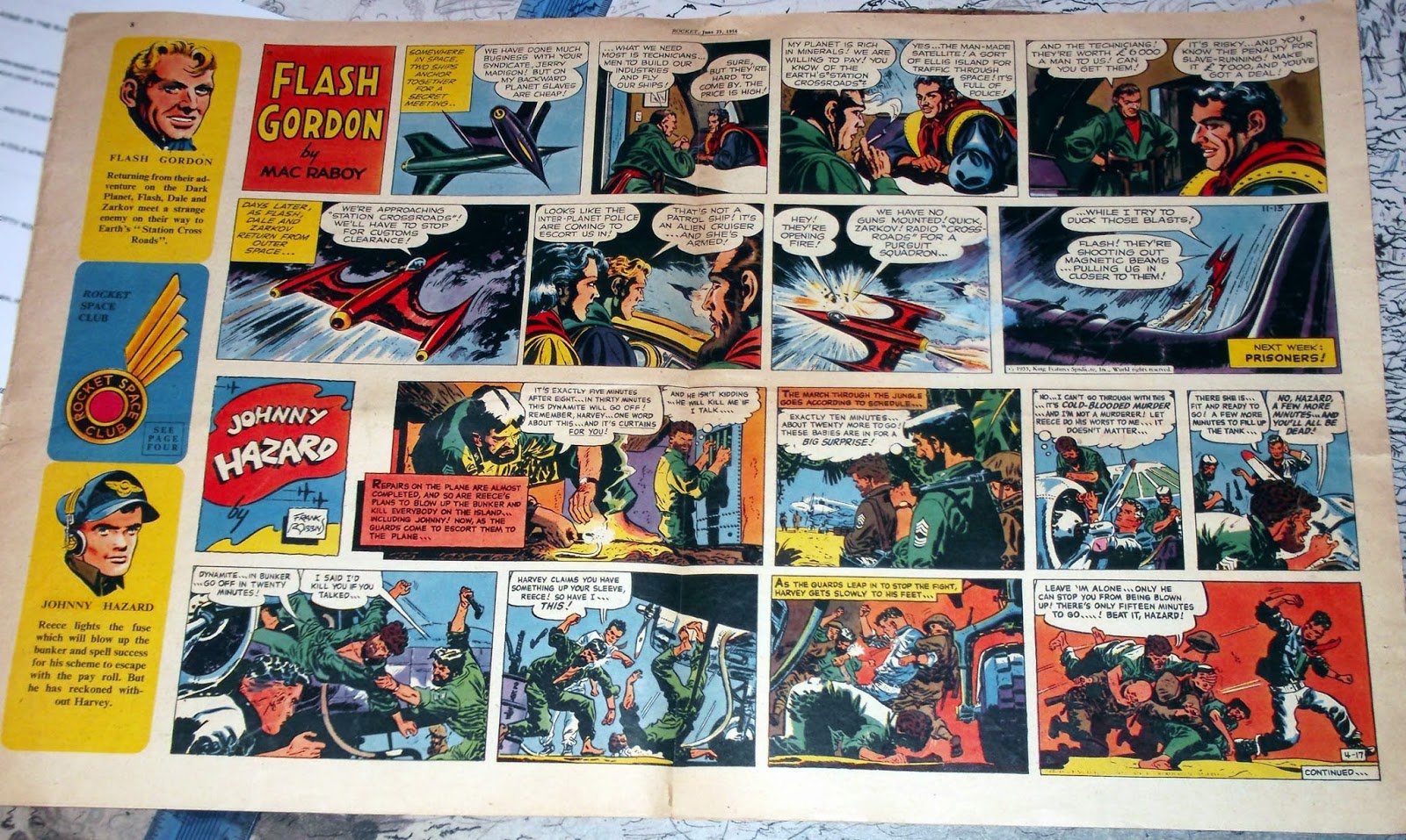 BLIMEY! The Blog of British Comics: Short-lived comics: ROCKET (1956)