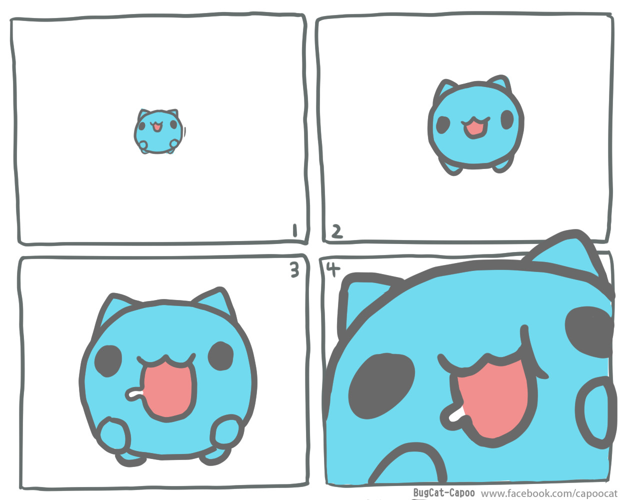 Capoo Cat: capoo run run