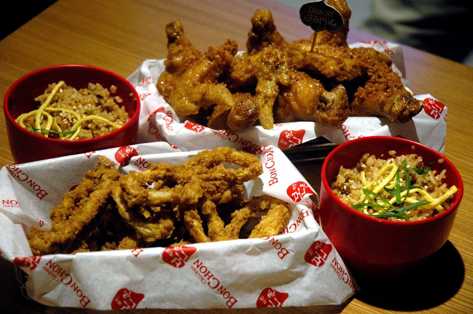 DUDE FOR FOOD: Change is Delicious with BonChon Chicken's New Crunchy ...