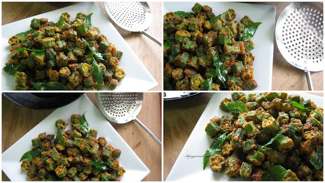 KARI LEAFS ... Malaysian flavour's: FRIED LADIES FINGER 1