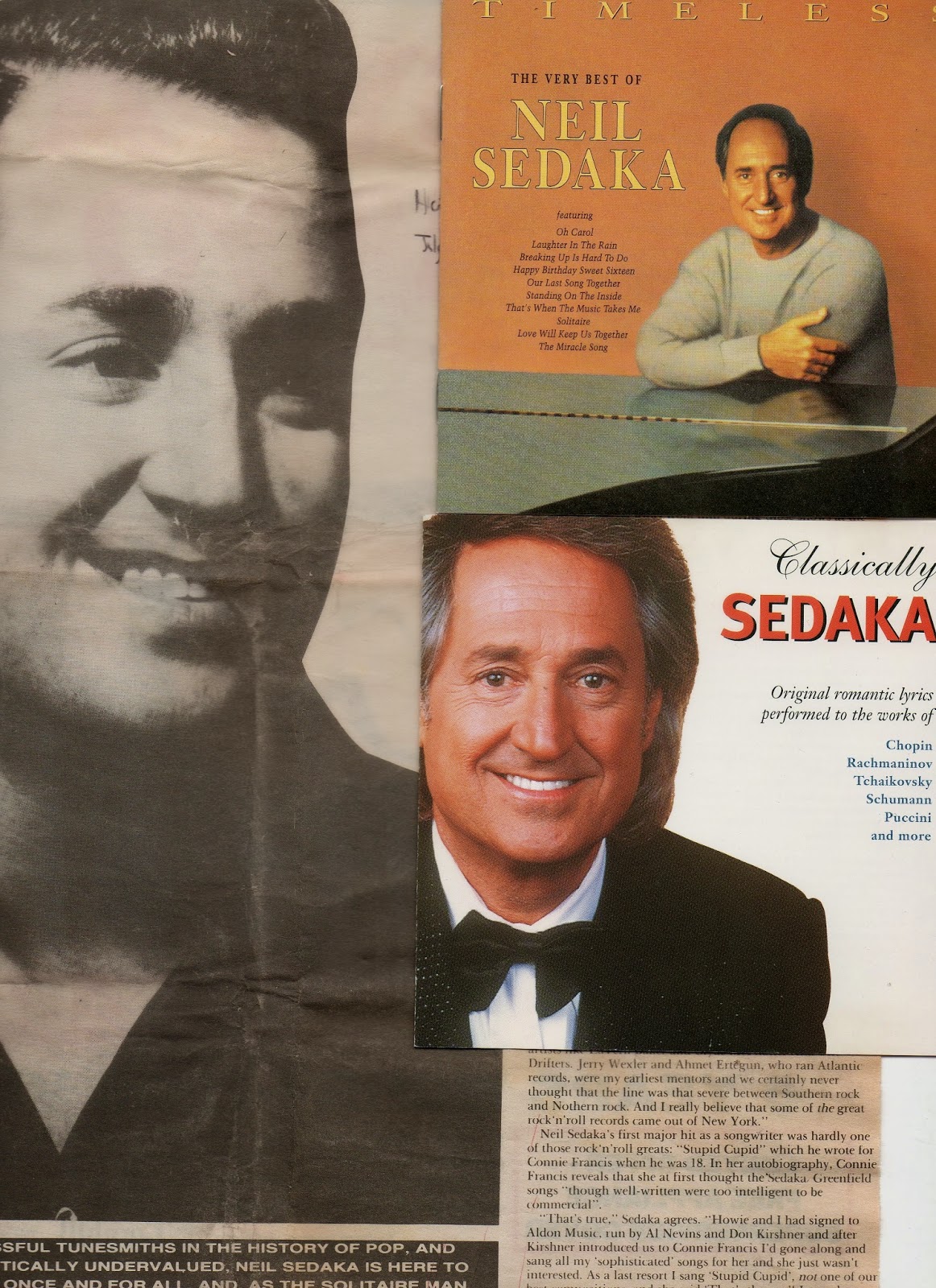 Eight Miles Higher: NEIL SEDAKA Live in Bradford in 1995
