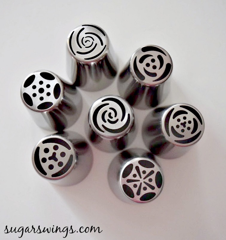 Sugar Swings! Serve Some: Piped Buttercream Flower Cupcakes (made with ...