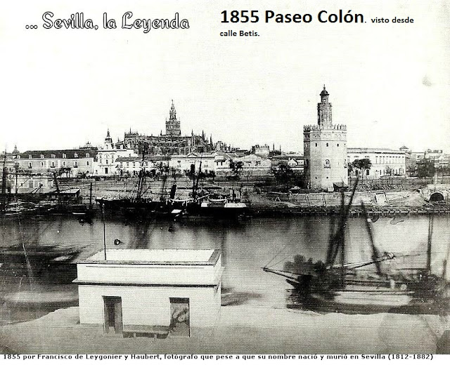 Sevilla la Leyenda: PASEANDO POR SEVILLA. "Paseo Colón"