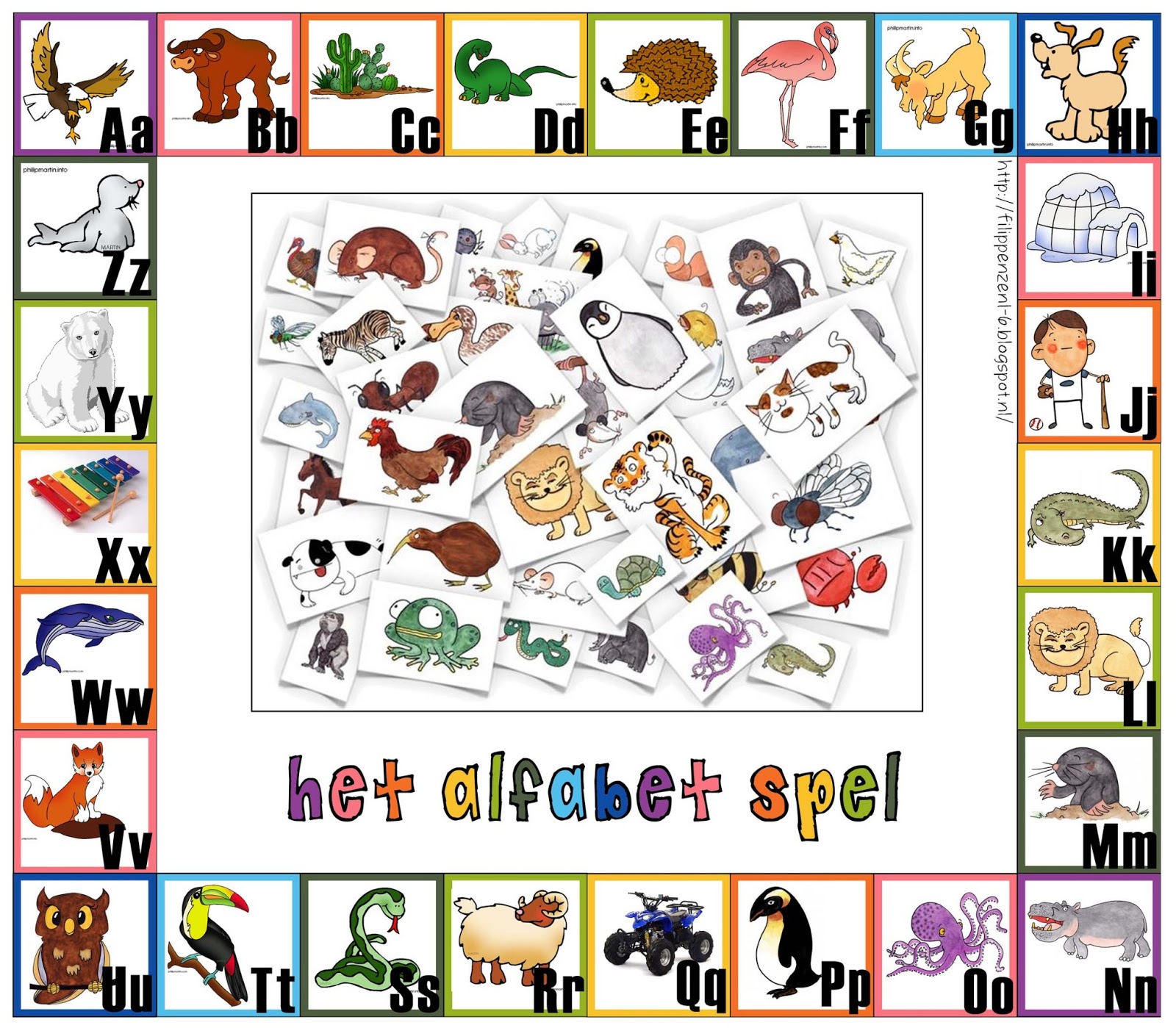 Kopje Thee(a): Het Alfabet Spel - DIY