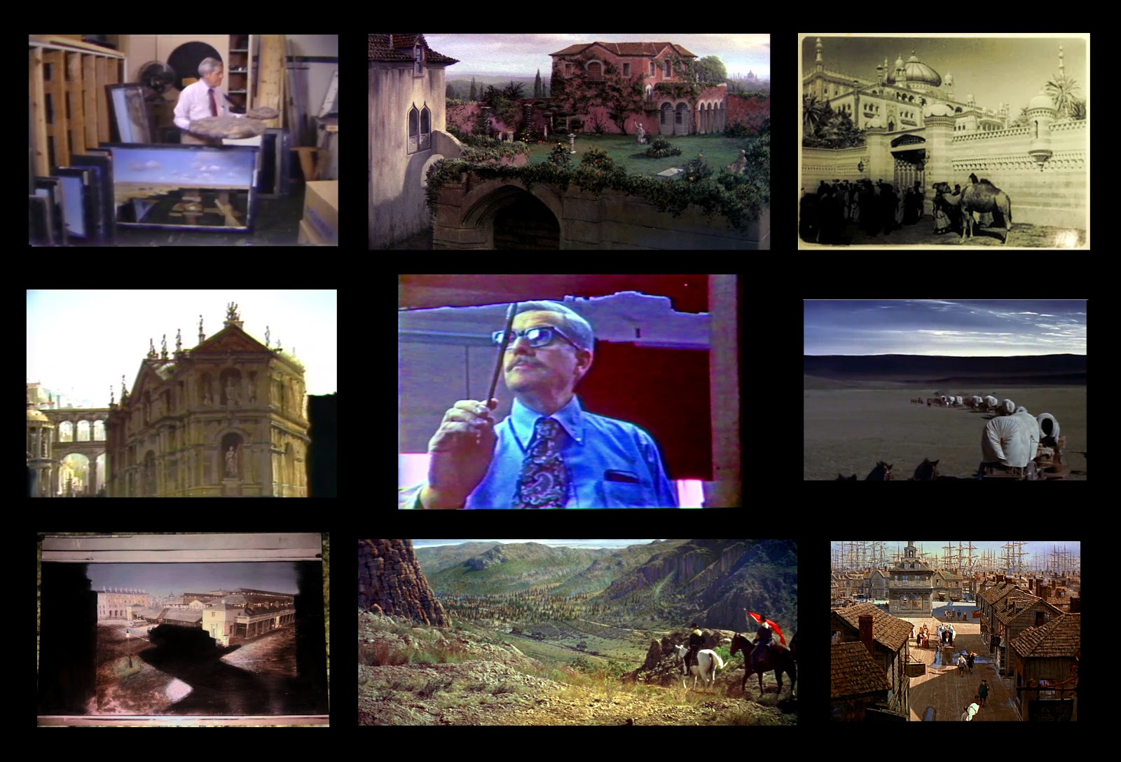 Matte Shot - a tribute to Golden Era special fx: A CAREER PORTRAIT OF A ...